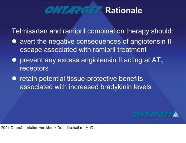 Abbildung 12: ONTARGET - rationale