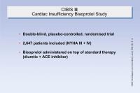 CIBIS II - Cardiac Insufficiency Bisoprolol Study (12 Abbildungen)